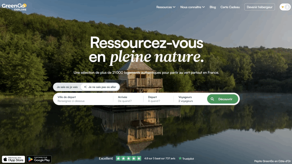 GreenGo : Se ressourcer en pleine nature, la clé pour mieux travailler 🌿